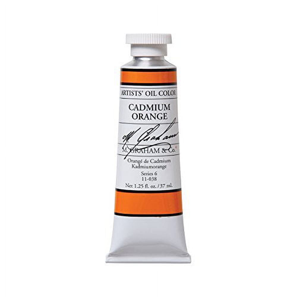Click here for M. Graham Artist Oil Paint Cadmium Orange 1.25oz/3... prices