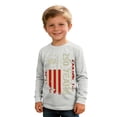 Angala Kids T Shirts Summer Long Sleeve Shirts Crew Neck Graphic Print ...