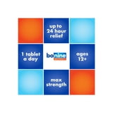 Bonine Max Strength Motion Sickness & Nausea Relief Chewable Tablets ...