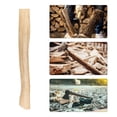 Uxcell 15 Inch Wood Replacement Handle Curved Replaceable Handle for ...