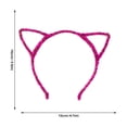 BESTYASH 6Pcs Plush Cat Ear Hair Hoop Headband for Party and Daily Hair ...