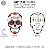 Big Dot of Happiness Day of the Dead - 4 Sugar Skull Party Games - 10 ...