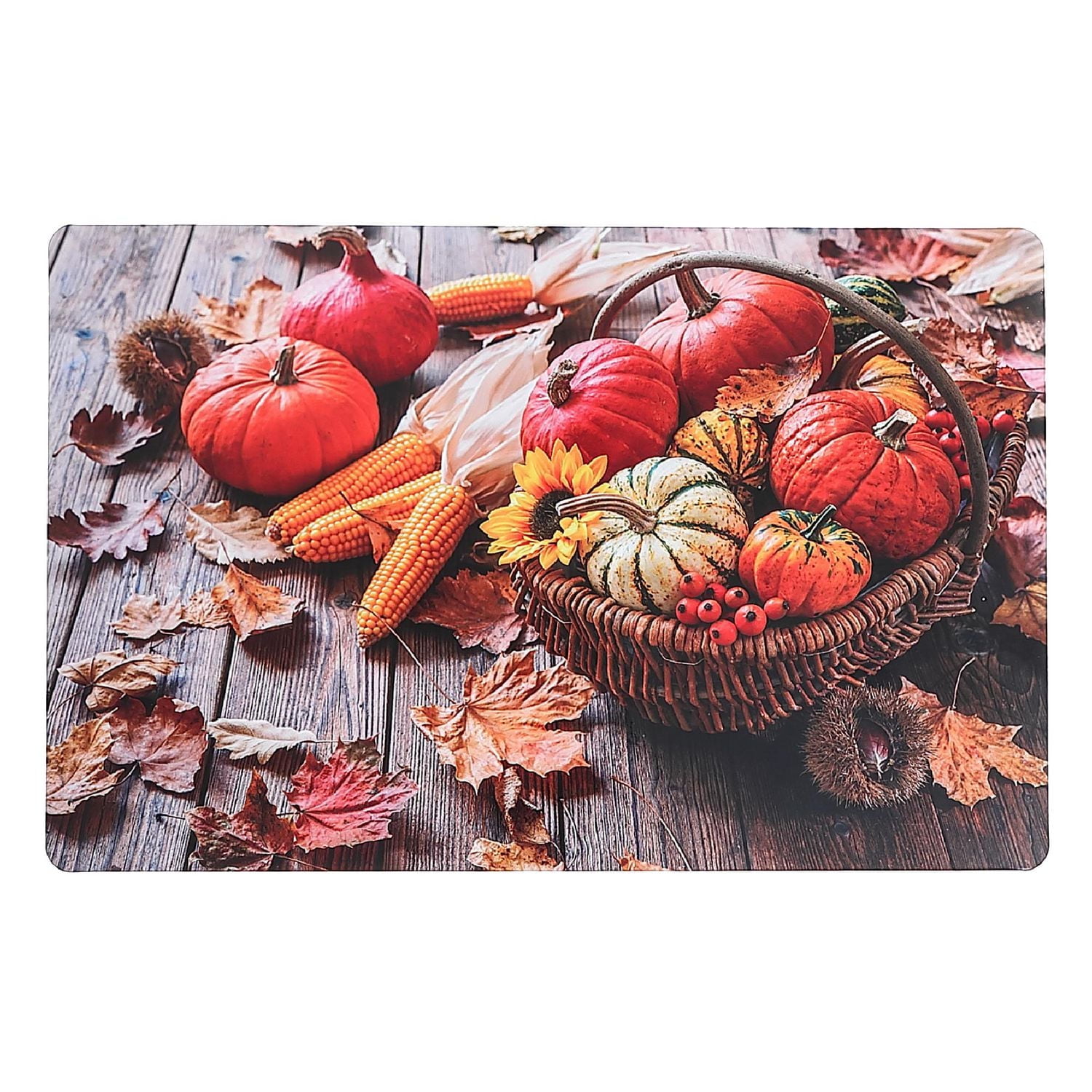 Click here for Ih Casadécor Plastic Placemat (Happy Harvest) - Se... prices
