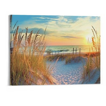LED Lighted Summer Fun Beach Life Canvas Wall Art 19.75" x 19.75 ...