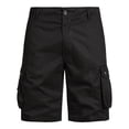 Agkizg Men's Shorts Solid Color Casual Cargo Loose Straight Leg 5 Inch ...