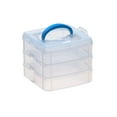 Snapware Snap 'N Stack 3 Layer Home Storage 6" x 6" - Walmart.com