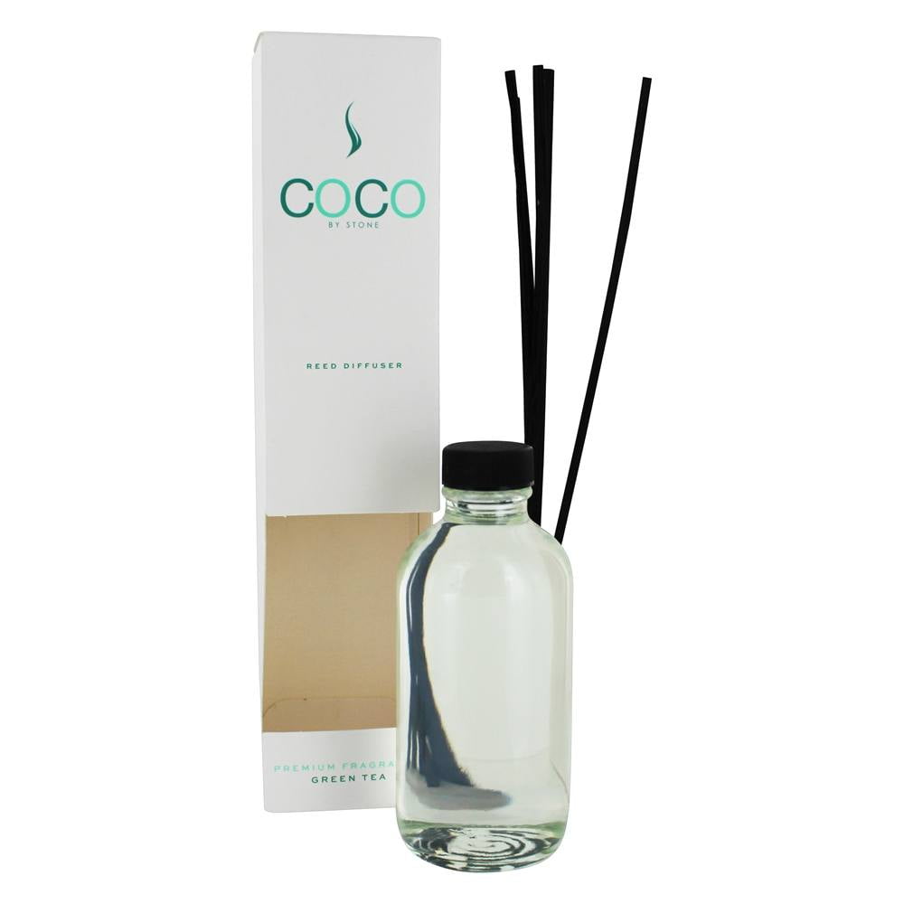 COCO BY STONE - Premium Fragrance Reed Diffuser Green Tea - 4 fl. oz ...