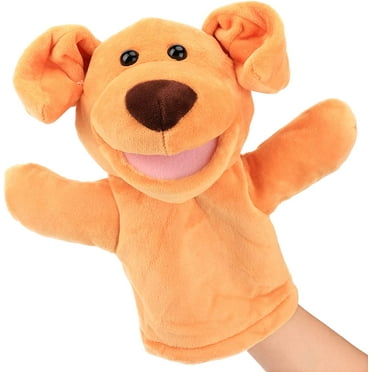 Living Puppets - Fizz The Blue Dog, 18-Inch Plush Hand Puppet - Fine ...