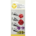 Wilton Flower Decorating Tip Set, 4-Piece - Walmart.com