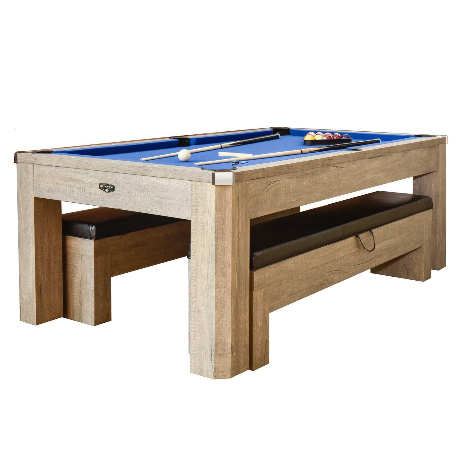 Click here for Hathaway Newport 7-Ft Pool Table Combo Set With Be... prices