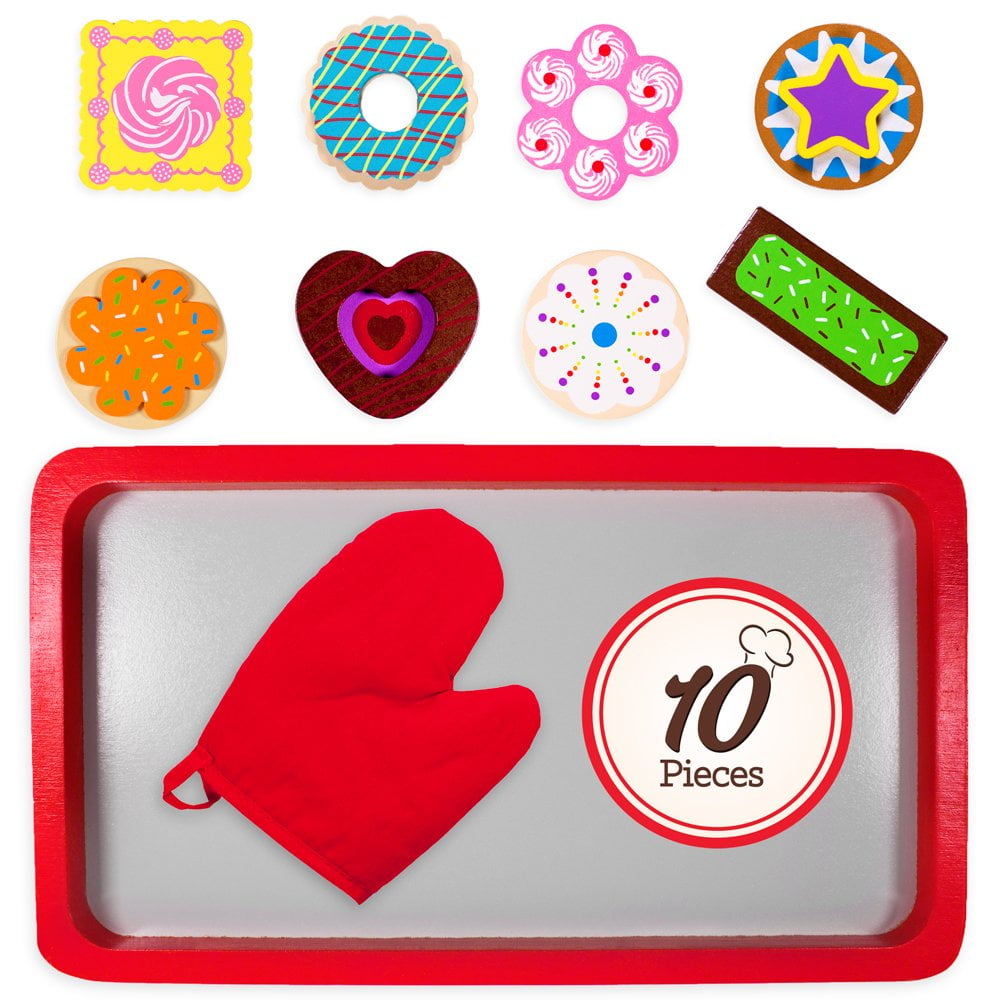 Wood Eats! Warm Delights Cookie Tray - 8 Whimsical, Colorful Cookies ...