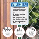 Arkansas Water Slide Rules Sign, Complies With State Of Arkansas Pool ...