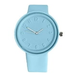 Eosunjian Bracelet Watch Macaron Color Quartz Movement Round Dial ...