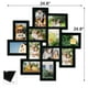 Homebeez 12 Slot Wood Collage Picture Frame - Walmart.com