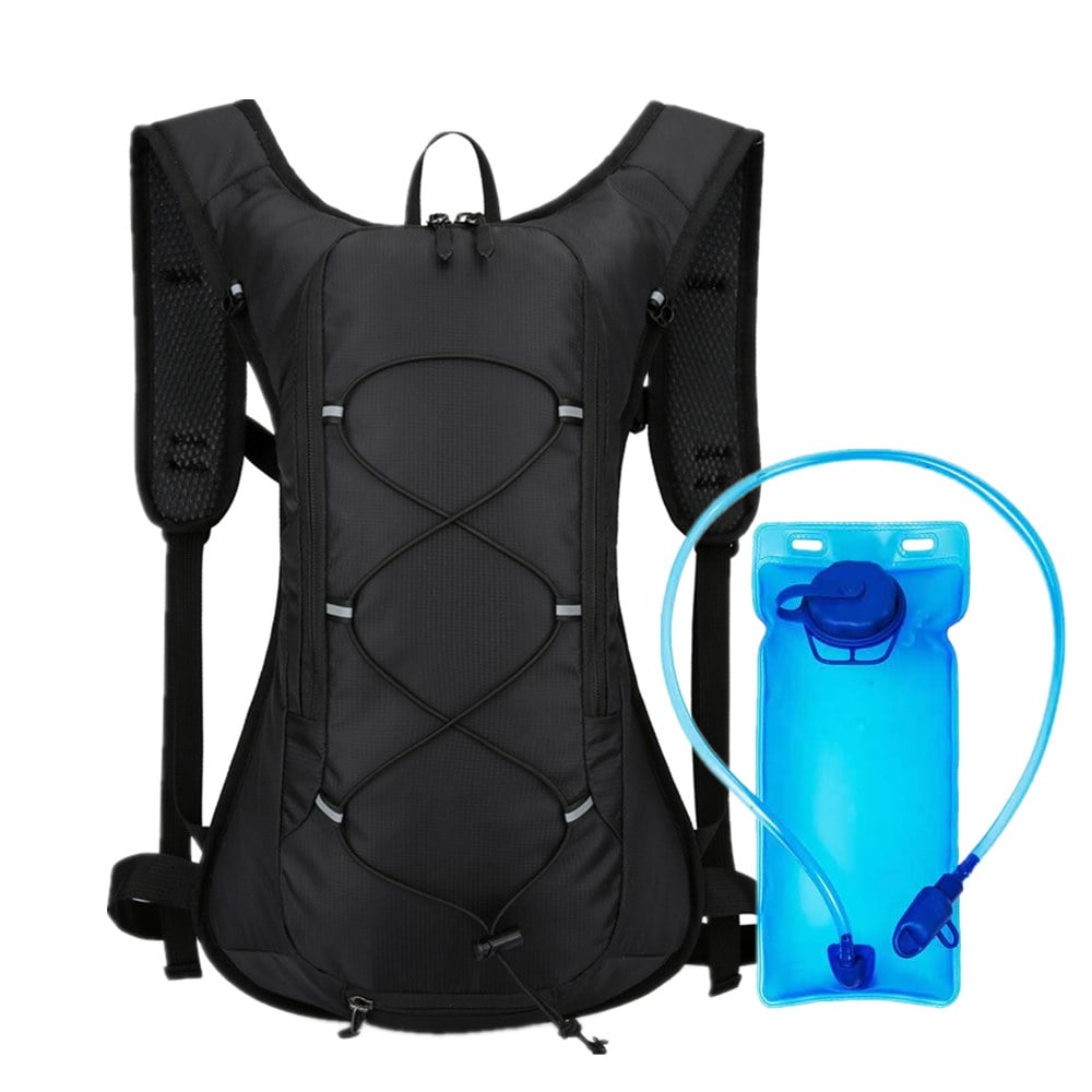 TOPCHANCES 10L Hiking Hydration Backpack with 2L Water Bladder ...