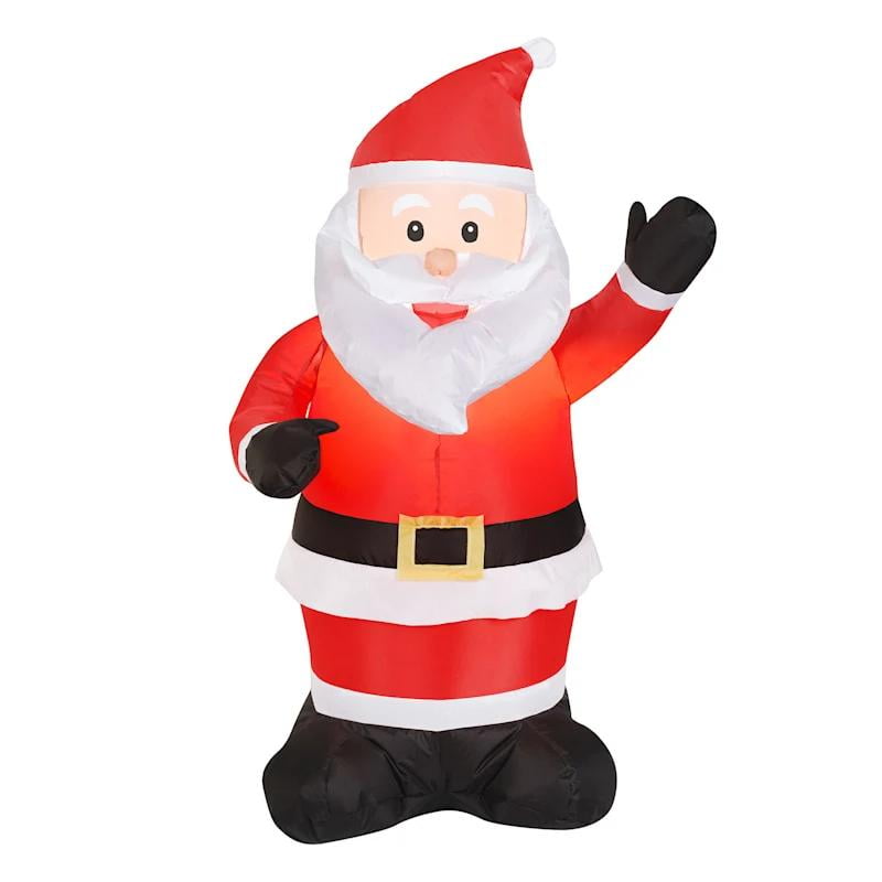 Airblown LED 3.5ft Santa Inflatable - Walmart.com