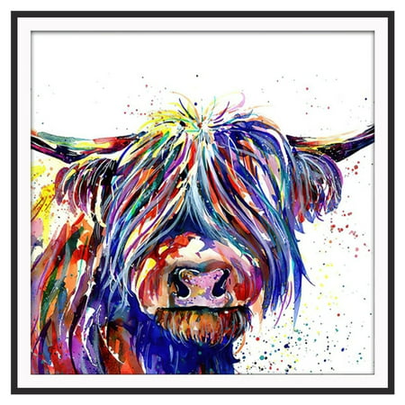 Yak Cross Stitch Kit Funny Embroidery Set Handmade DIY Yak Cross Stitch ...