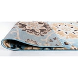 Capitola GAD DAISY Collection Boho Premium Vintage Look Blue/Beige Area ...