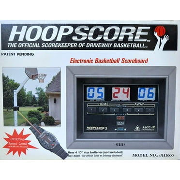 Portable Electronic Scoreboard with LED Display and Remote Control for ...