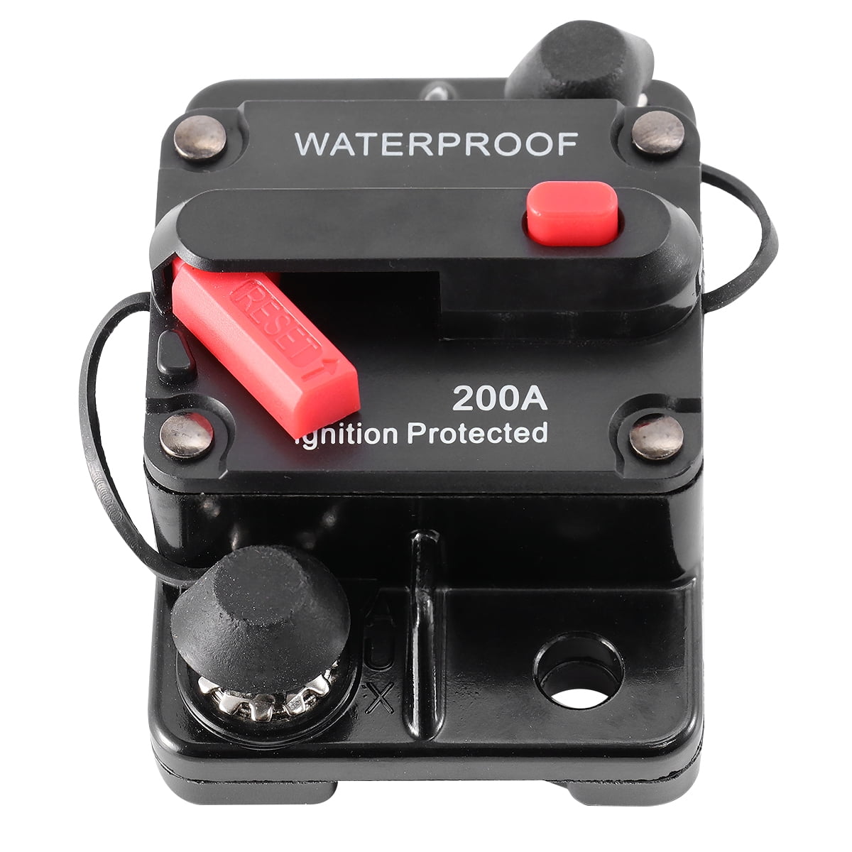 YFJQTZX 200A Waterproof High Amp Manual Reset Dual Stud Circuit Breaker ...