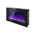 Prominence Home 36x19" Electric Remote Controlled LED Wall Mount ...