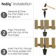 Yardlink Cedar Wood Fence Panel, 34 inch H x 47 inch W - Walmart.com