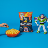 LesserEvil Organic Cheese Snacks, Interstellar Cheddar Space Balls, 5 ...