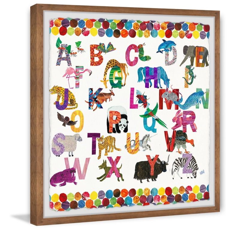 The World Of Eric Carle Wall Graphics From Walls 360 Alphabet Set
