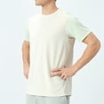 Dolkfu Yellow Shirts for Men Short Sleeve Crew Neck Pull-On Minimalist ...