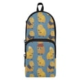 ALAZA Capybara Blue Pencil Case Pen Pouch Stationery Organizer Bag ...
