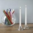 Candwax 12 inch Dripless Taper Candles - Smokeless, Unscented Set of 12 ...