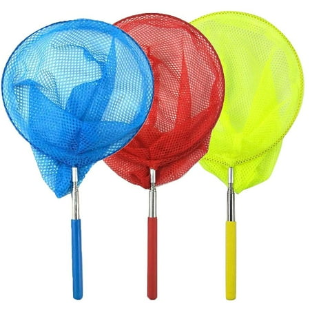 Kids Extendable Fishing Butterfly Bug Insect Net Telescopic Handle Toy ...