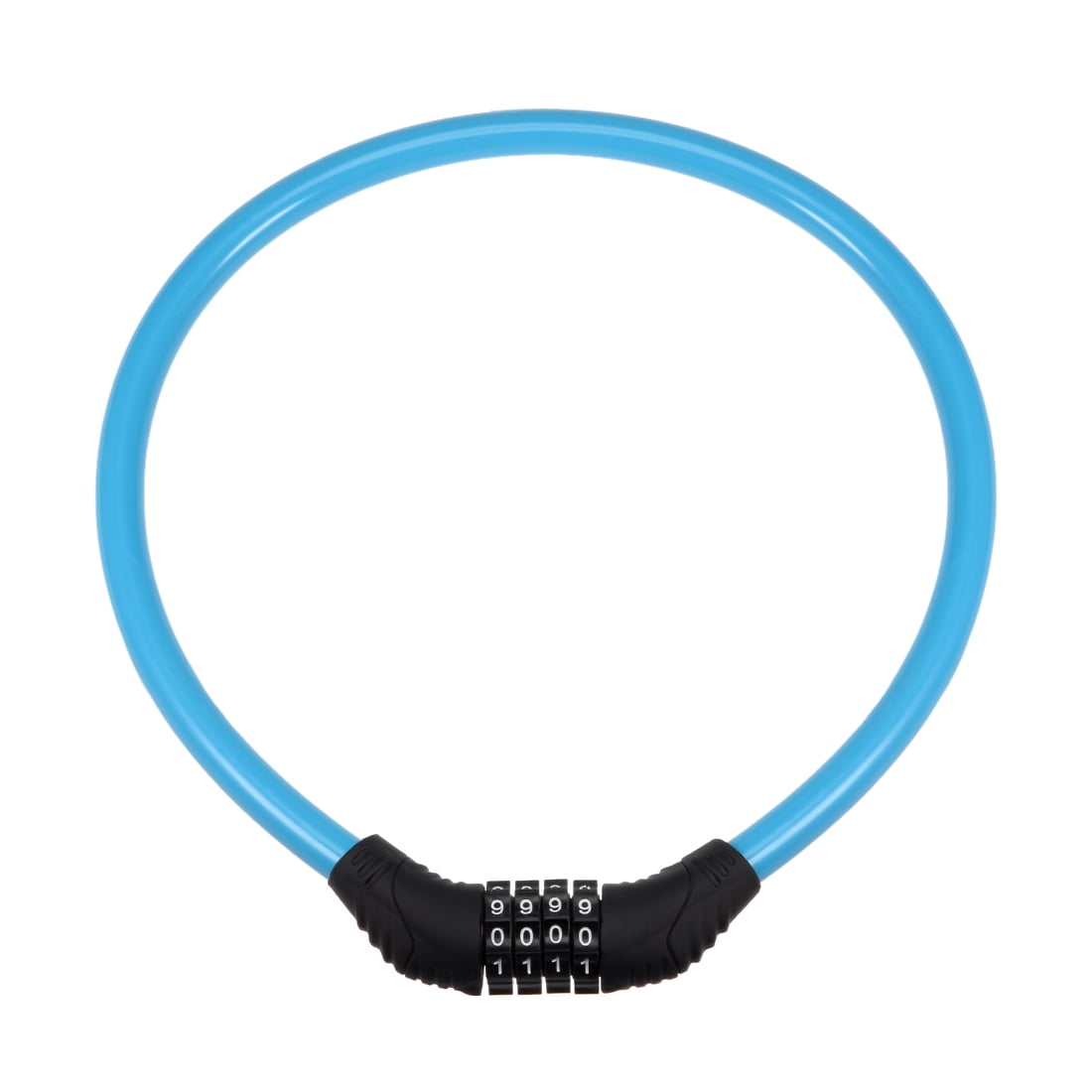 Unique Bargains Bike Cable Lock, 2 Feet 4 Digit Resettable Combination ...