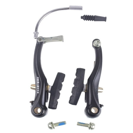 Bicycle V Brake Clamp MTB Road Bike Caliper Aluminum Alloy Brake Pads ...