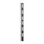 Panduit NetRunner 45U Rack Cable Management Panel - Black, 1 Pack ...