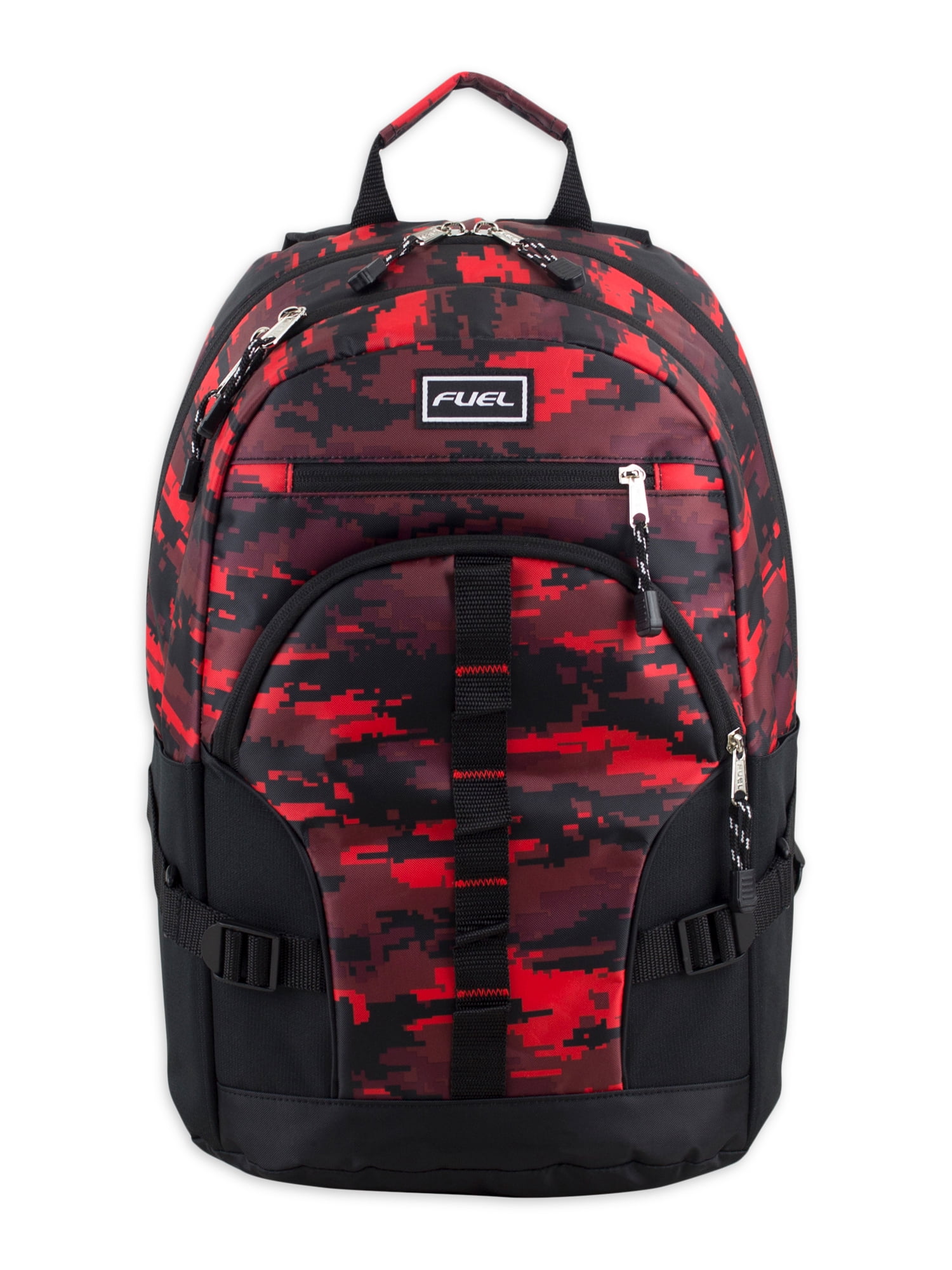 Fuel Unisex Multipocket Dynamic Active Backpack, Red Camoflauge ...