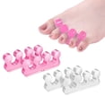 4Pcs Soft Gel Toe Separators 2 Pairs Pedicure Toe Spacers for Nail ...
