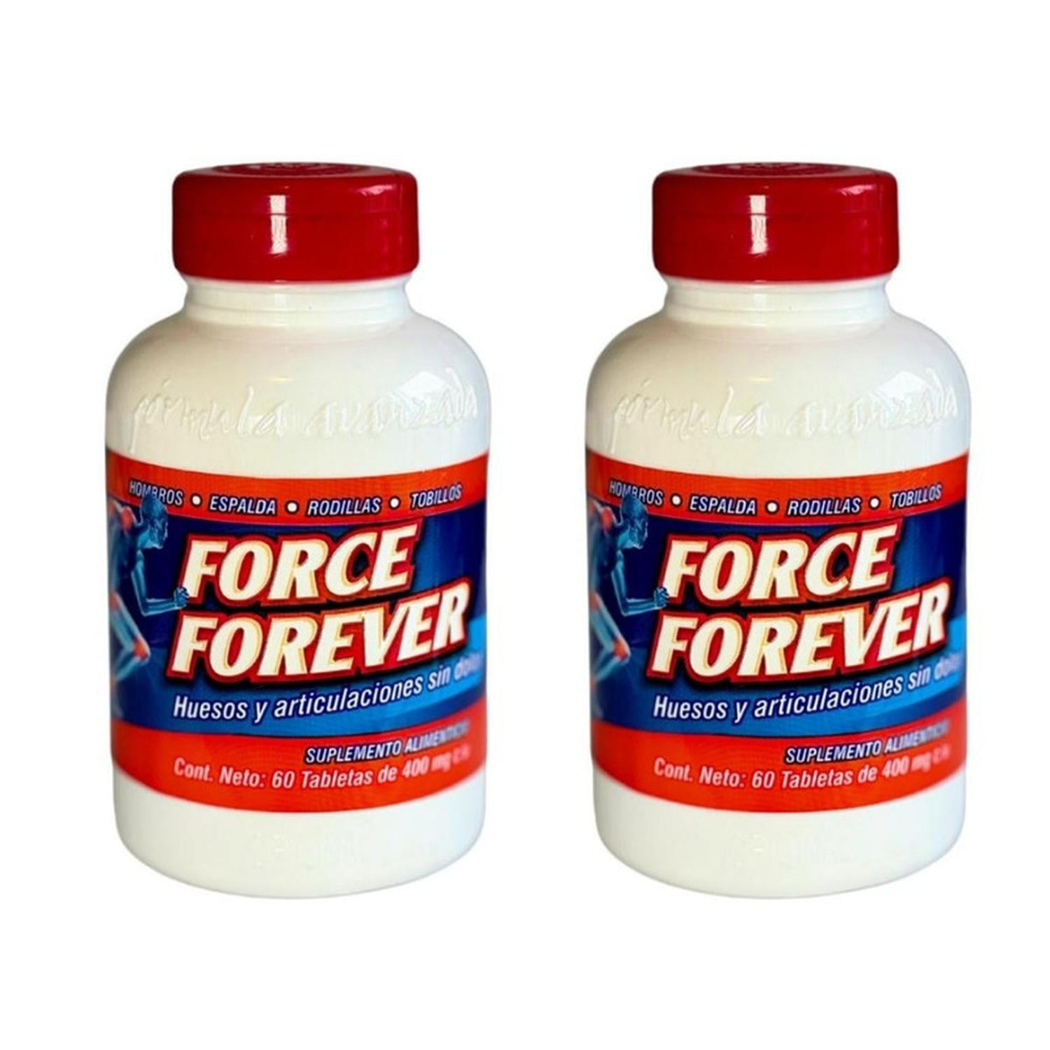 Force Forever Suplemento Articulaciones 60 Tabletas 400mg 2 Pzs ...
