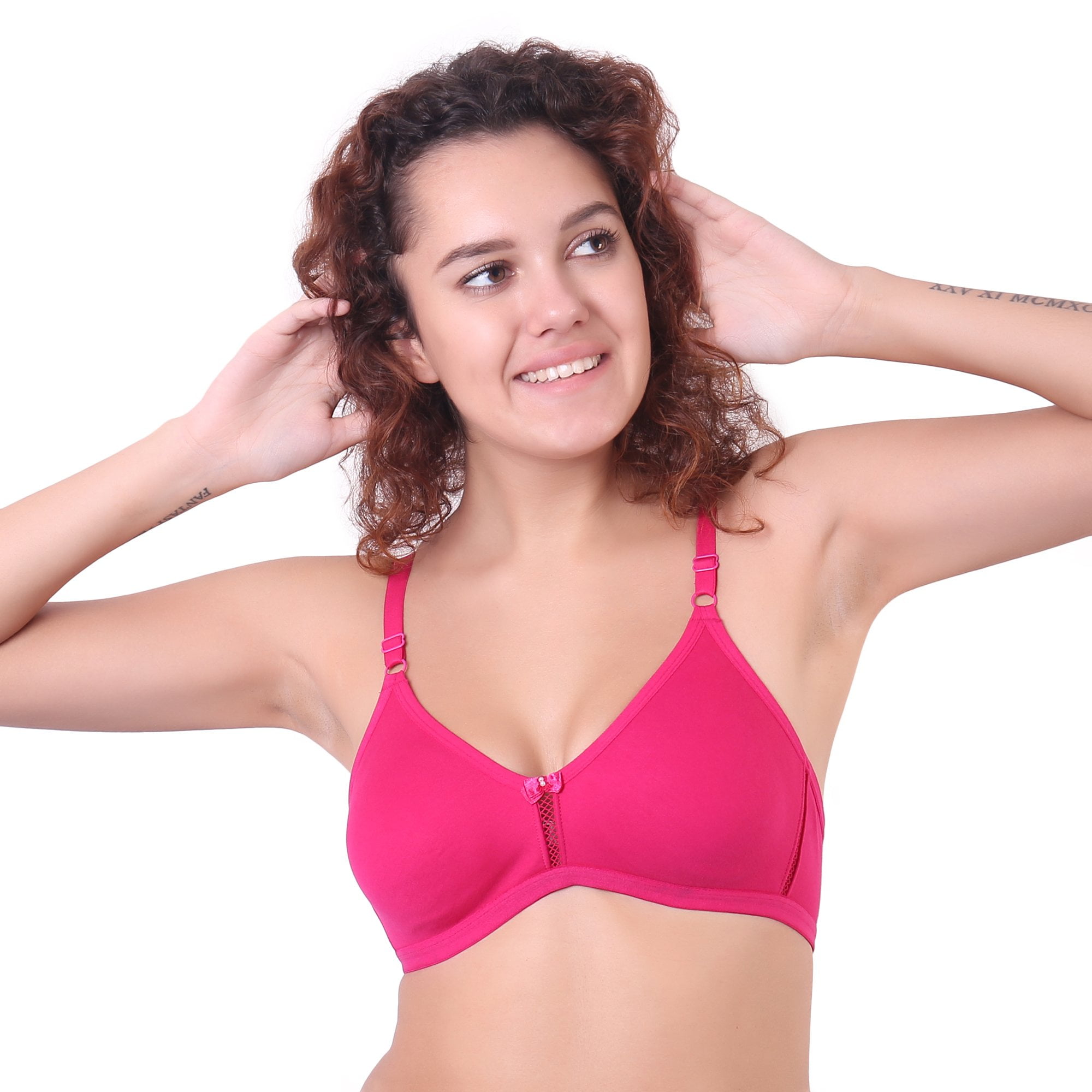 Women s Full Coverage Everyday T Shirt Bra Comfortable Push Lingerie B
