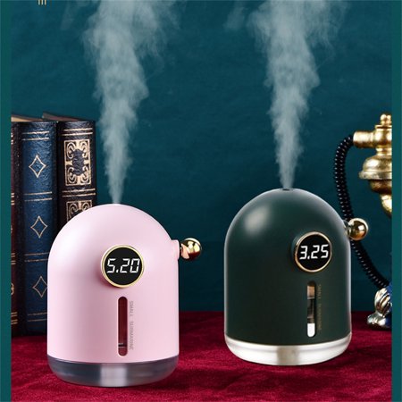 300ml Air Humidifier LED Digital Cordless Bedside Timer Moisturizing ...
