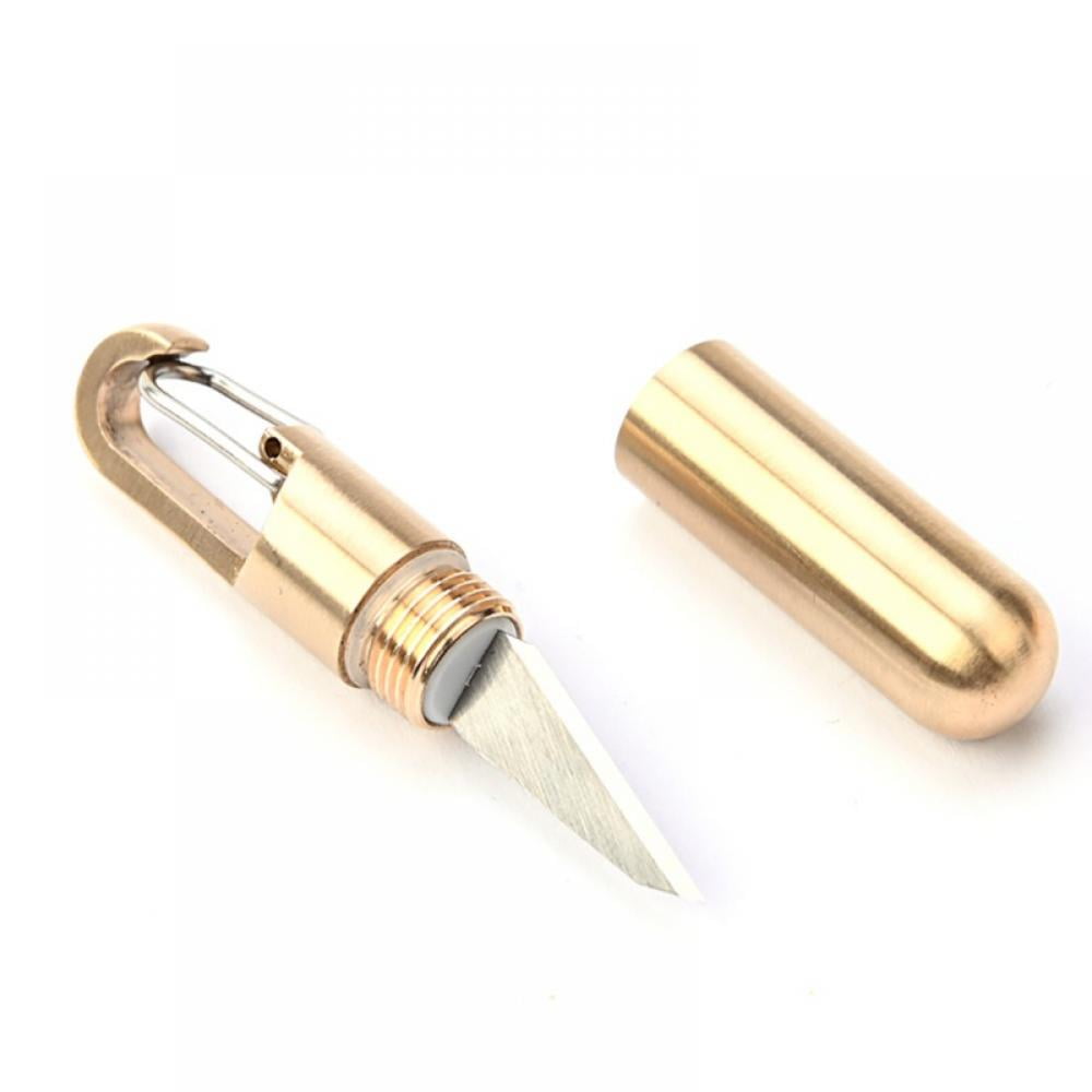 Tiny Cutting Tool, Portable Capsule Cutter - with Keychain Ring Sharp ...