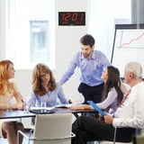 Bluetech Oversized LED Clock- Extra Large Display, Easy To Read 3 Inch ...