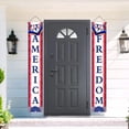 B Independence Day Party Flag Themed Party Banner With Lettering And ...