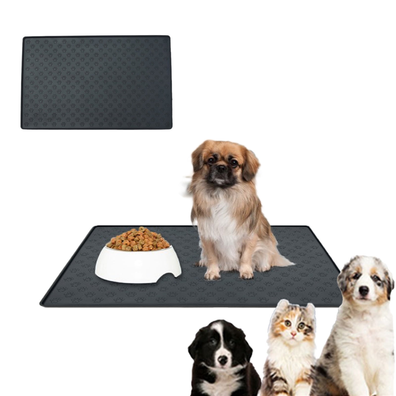Click here for Topllc Dog Food Mat - Raised Edges Dog Mat For Foo... prices
