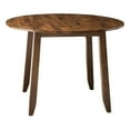 Imagio Home by Intercon Kailua 42" Drop-Leaf Dining Table, Distressed ...
