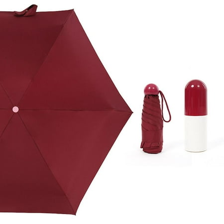 Folding Small Umbrella Uv-proof Waterproof Mini Parasol Portable Travel ...