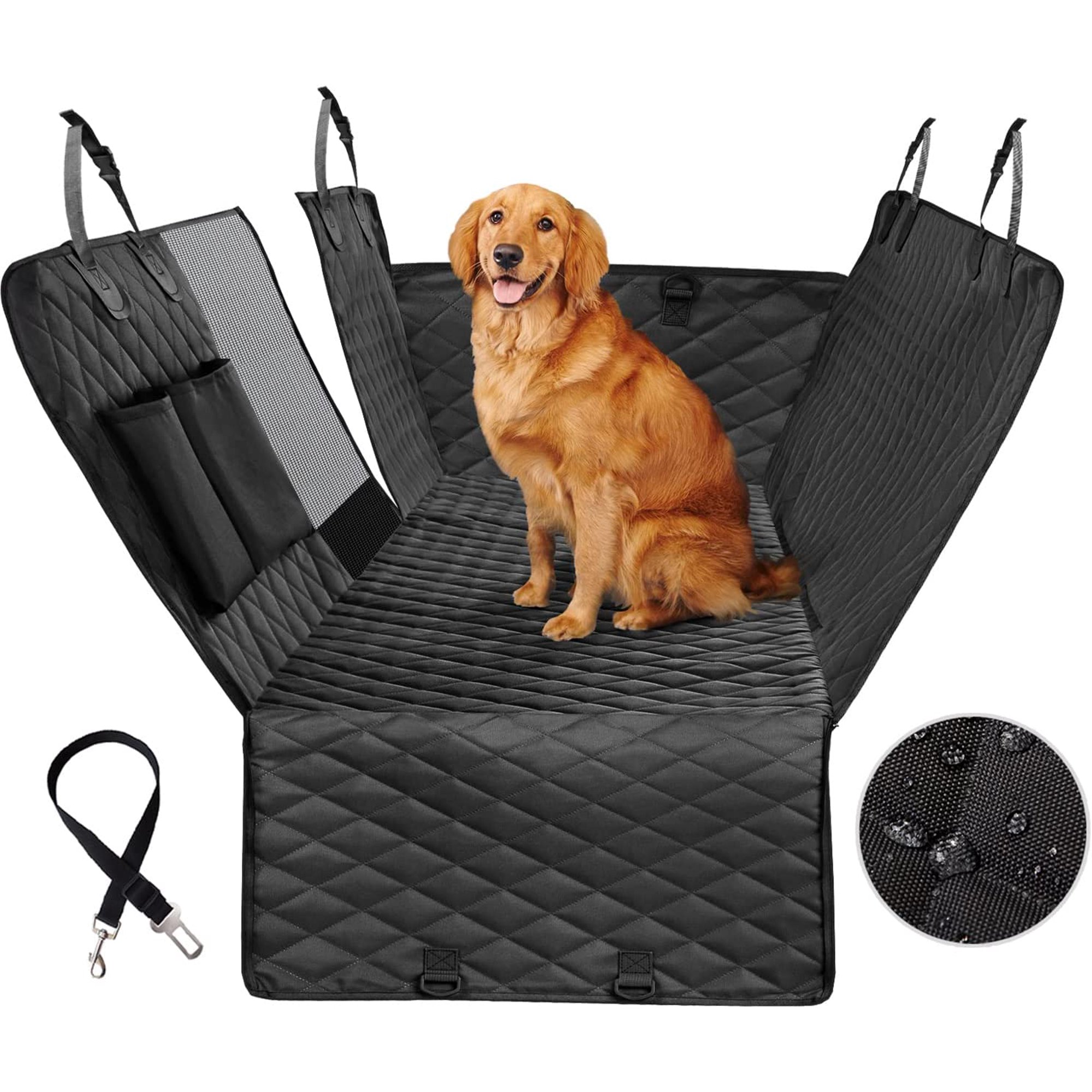 Click here for Special Gift Vailge Dog Seat Cover For Back Seat... prices