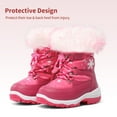 DREAM PAIRS Boys Girls Toddler Snow Boots Slip Resistant Faux Fur Lined ...