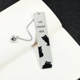 Kitten Bookmarks Stainless Steel Reading Bookmarks Book Page Divider ...