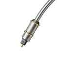 Skywalker 3ft Digital Audio/Video Optical Toslink Cable (Clear ...